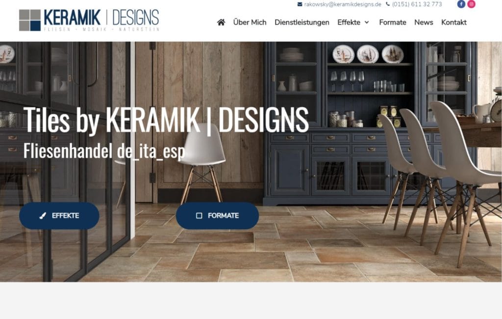 KERAMIK|DESIGNS | Fliesen - Mosaik - Naturstein